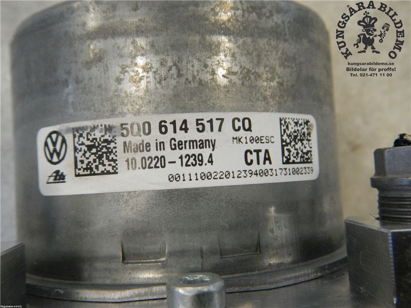 VW GOLF VII Estate (BA5, BV5) ABS-Pumpe 5Q0614517CQ, 10.0220-1234.4