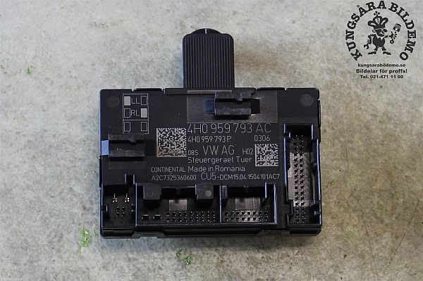4H0959793P: Steuergerät Zentralverriegelung, Steuergerät Tür, Komfort ...