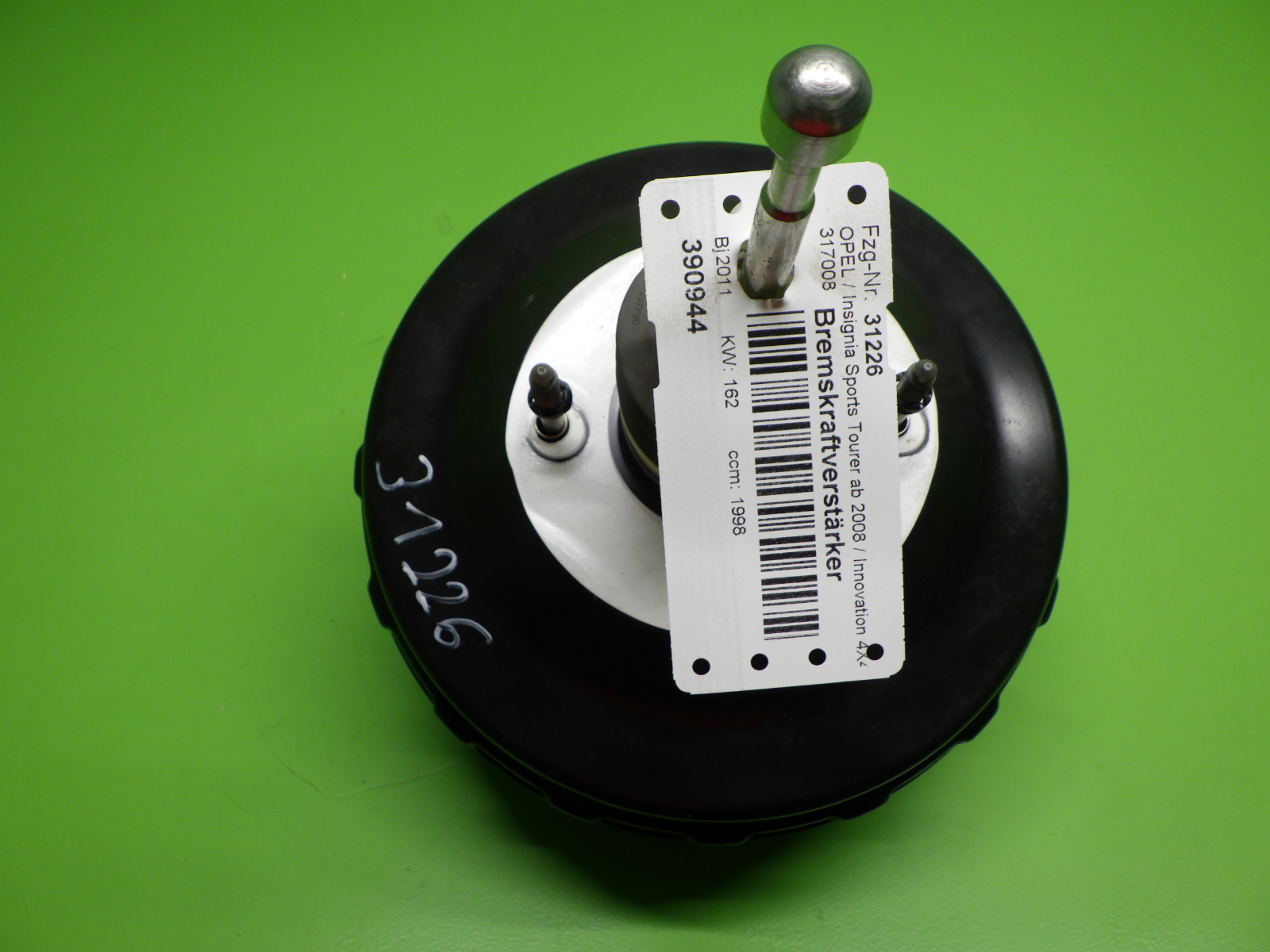 ORIGINALE Amplificatore di forza frenante OPEL INSIGNIA A (G09) 2011